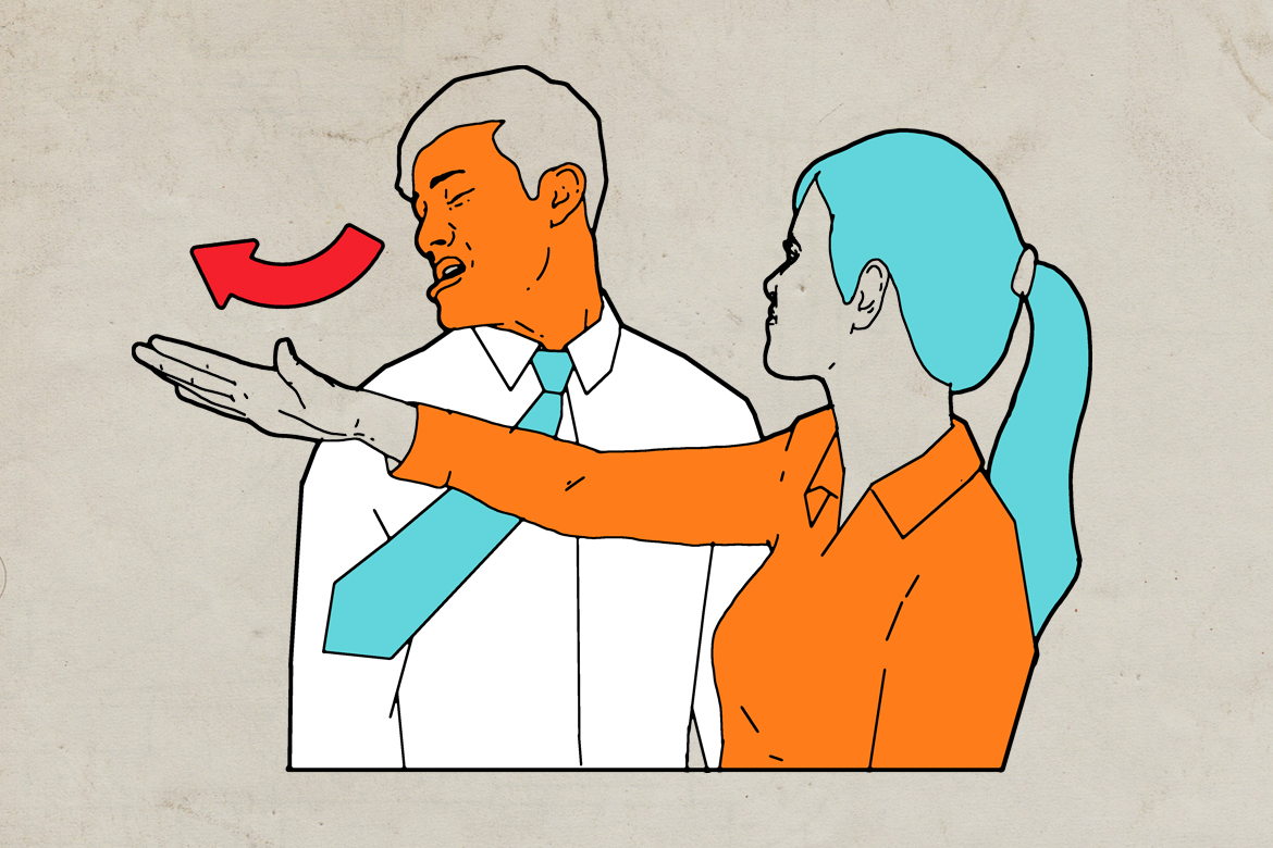 Sexchikane: Må du give en lussing på jobbet? | Djøfbladet