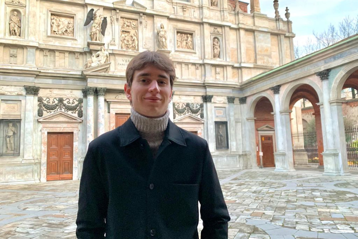 Nicholas er næsten blind. Alligevel er han på udveksling | Djøfbladet